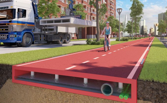 The PlasticRoad concept could be a revolution in building roads