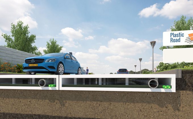 The PlasticRoad concept could be a revolution in building roads