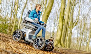 Scoozy, the alternative to the mobility scooter, is smart, safe and fun