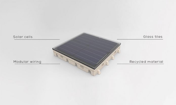 Platio walkable solar pavement tiles could power entire households