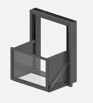 Bloomframe window morphs magically into a balcony within a minute