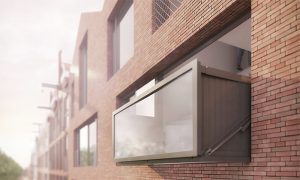 Bloomframe window morphs magically into a balcony within a minute
