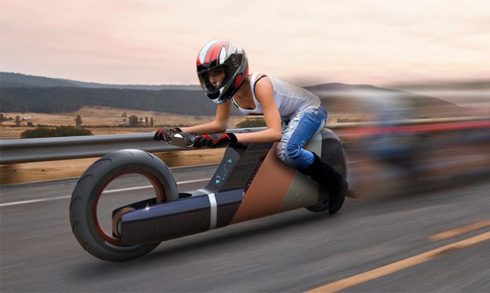 Dual-use 'Railway Motorcycle' also helps repair and maintain train tracks