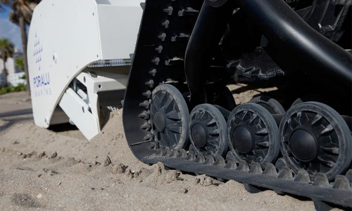 BeBot: Beach cleaning robot sifts through sand to collect trash