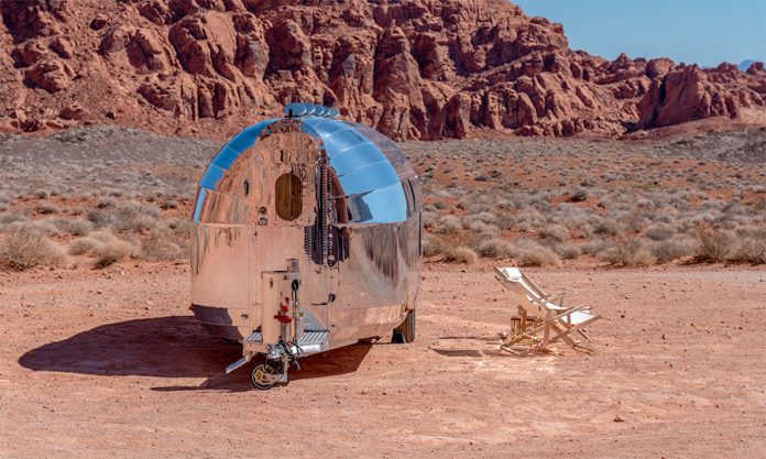 All-electric luxury travel trailer takes off-grid living to the next level