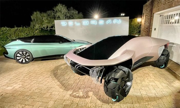 DeLorean Omega 2040: The off-road car from the future