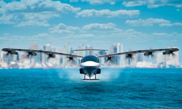 World’s first hydrofoiling wing-in-ground-effect vehicle