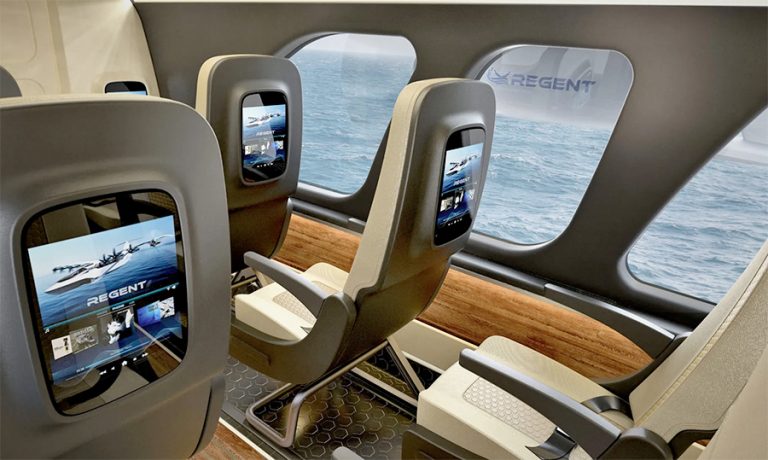 World’s first hydrofoiling wing-in-ground-effect vehicle