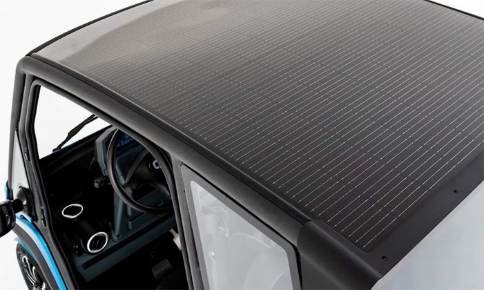 World's first solar city car for daily urban mobility