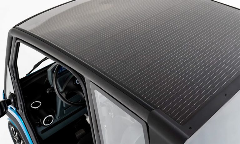 World's first solar city car for daily urban mobility