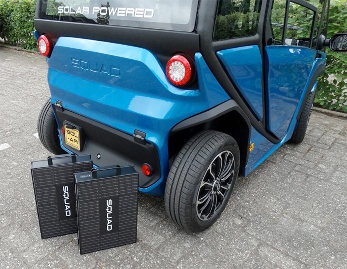 World's first solar city car for daily urban mobility