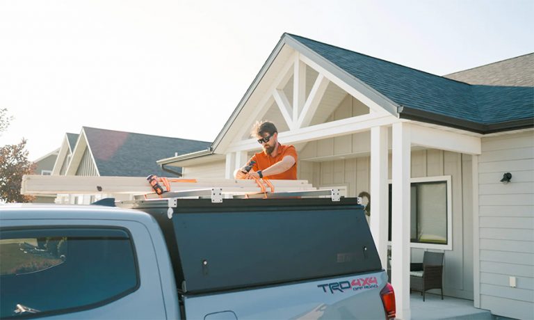 World’s strongest platform topper holds a truck