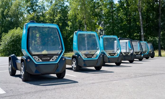 Multi-purpose autonomous delivery vehicle features teleoperation ...