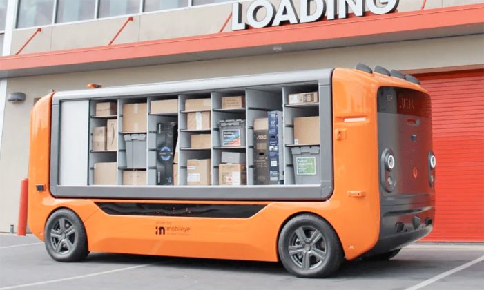 Udelv Transporter: Cab-less battery electric vehicle for multi-stop ...