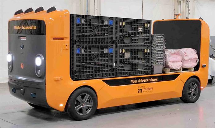Udelv Transporter: Cab-less battery electric vehicle for multi-stop ...