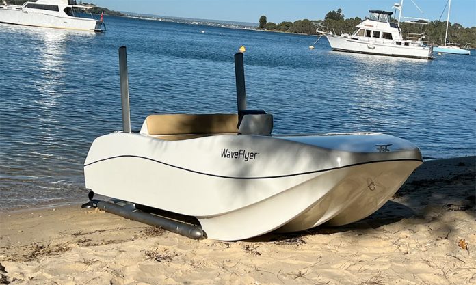 WaveFlyer Volaré: The new hydrofoil boat that skims the waves