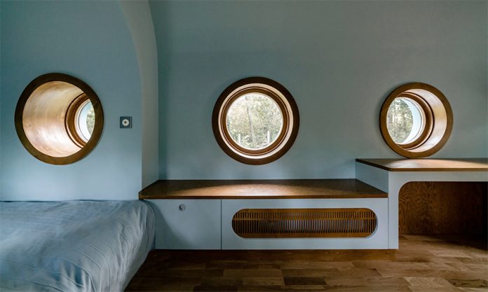 Fly high in Hungary's unique jet-shaped tiny house