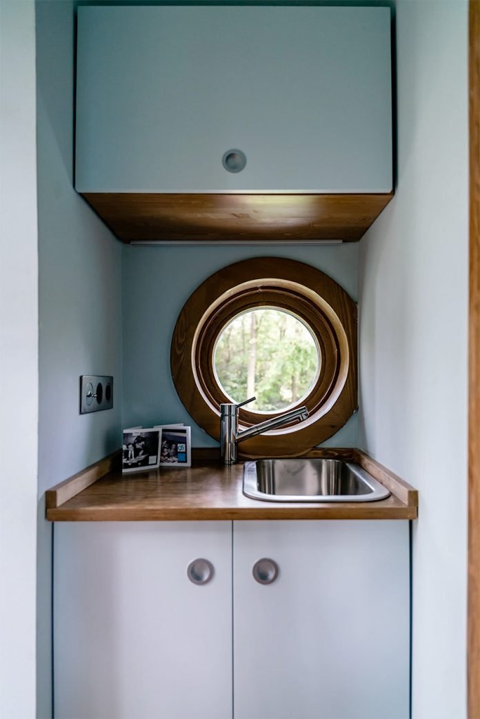 Fly high in Hungary's unique jet-shaped tiny house