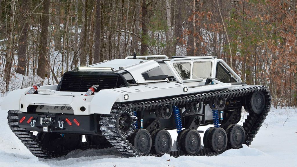 Ripsaw F4: The world’s fastest dual-tracked vehicle you can own