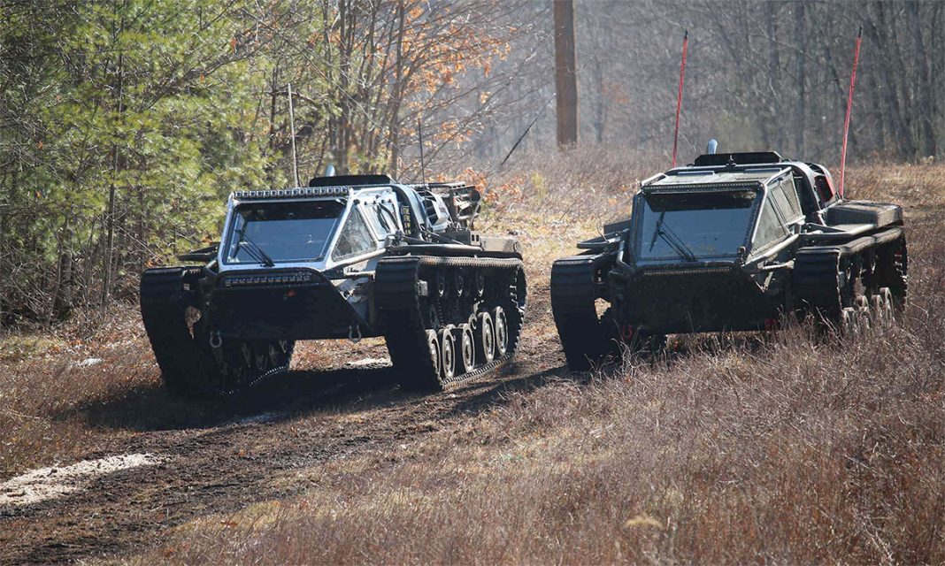 Ripsaw F4: The world’s fastest dual-tracked vehicle you can own