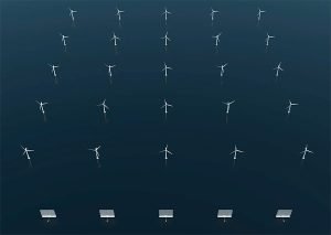 1,000-foot floating multi-turbine unit could power 80,000 homes