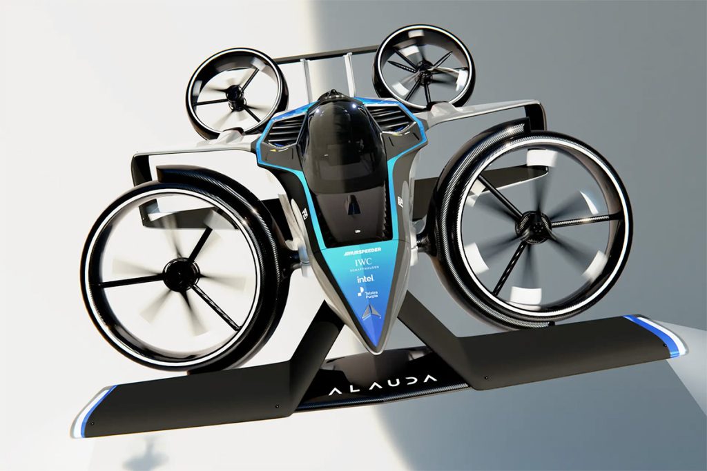 Airspeeder unveils Mk4 crewed eVTOL racing machine