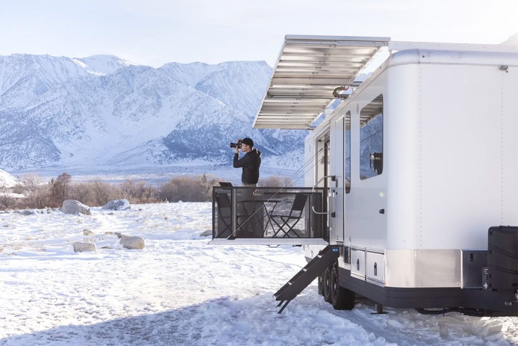 Go off-grid with Living Vehicle's H2O-making, solar-powered RV