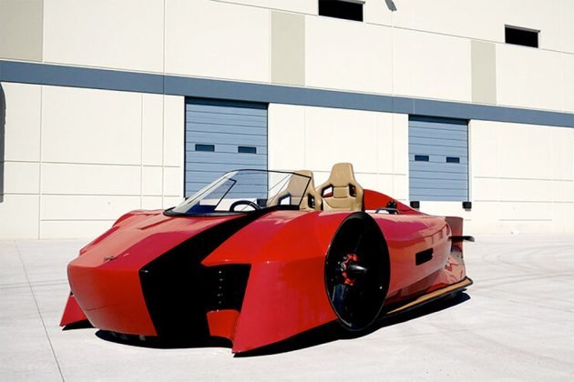 New electric sports hovercraft is fast, quiet, and it looks like a Ferrari