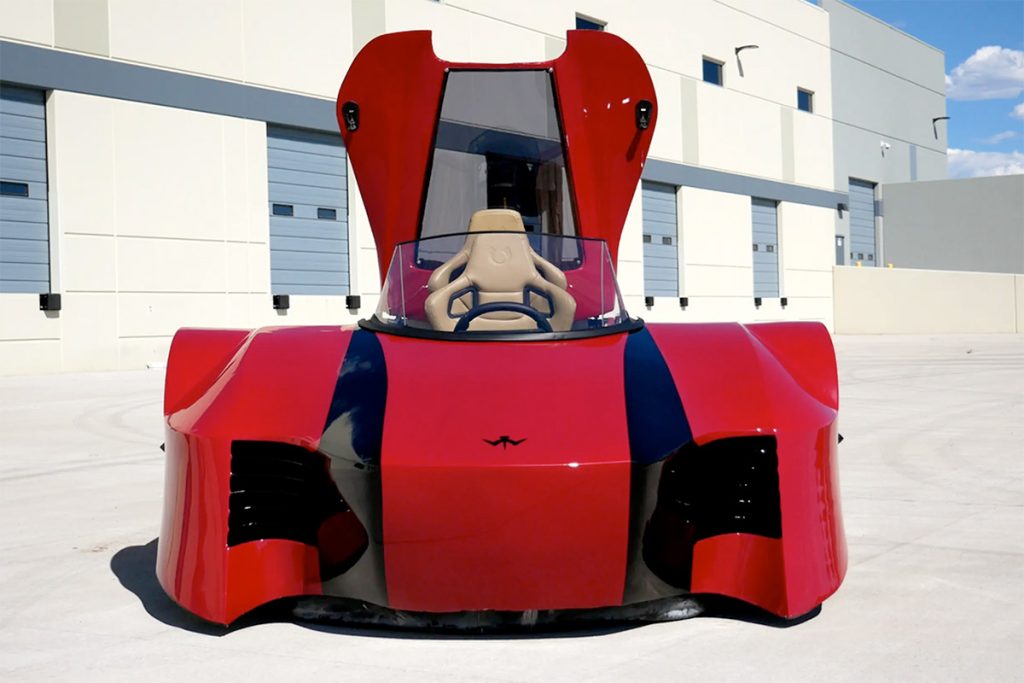 New electric sports hovercraft is fast, quiet, and it looks like a Ferrari
