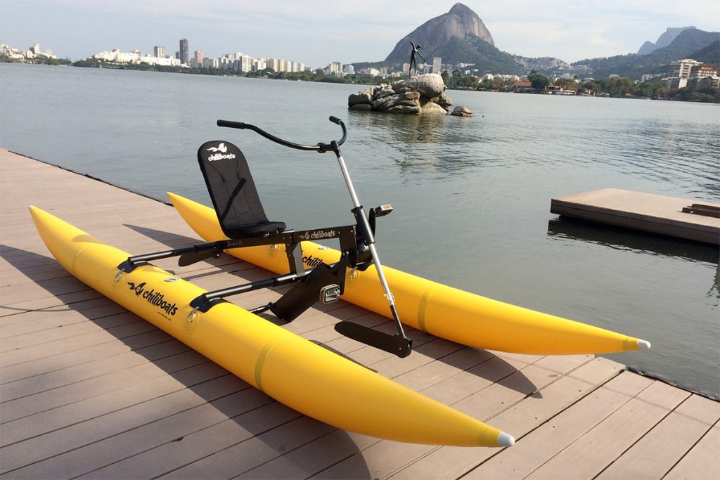Skim across the water on these high-performance waterbikes