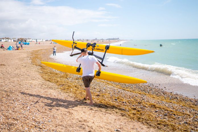 Skim across the water on these high-performance waterbikes