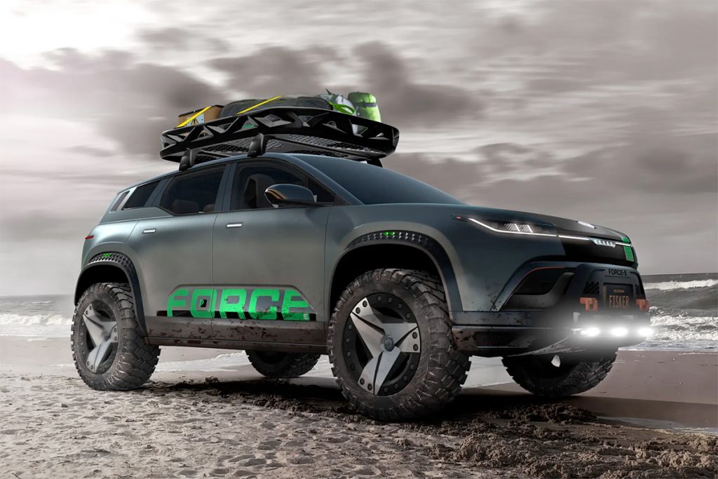 Fisker unveils the Ocean Force E off-roader, aiming to transform the EV ...