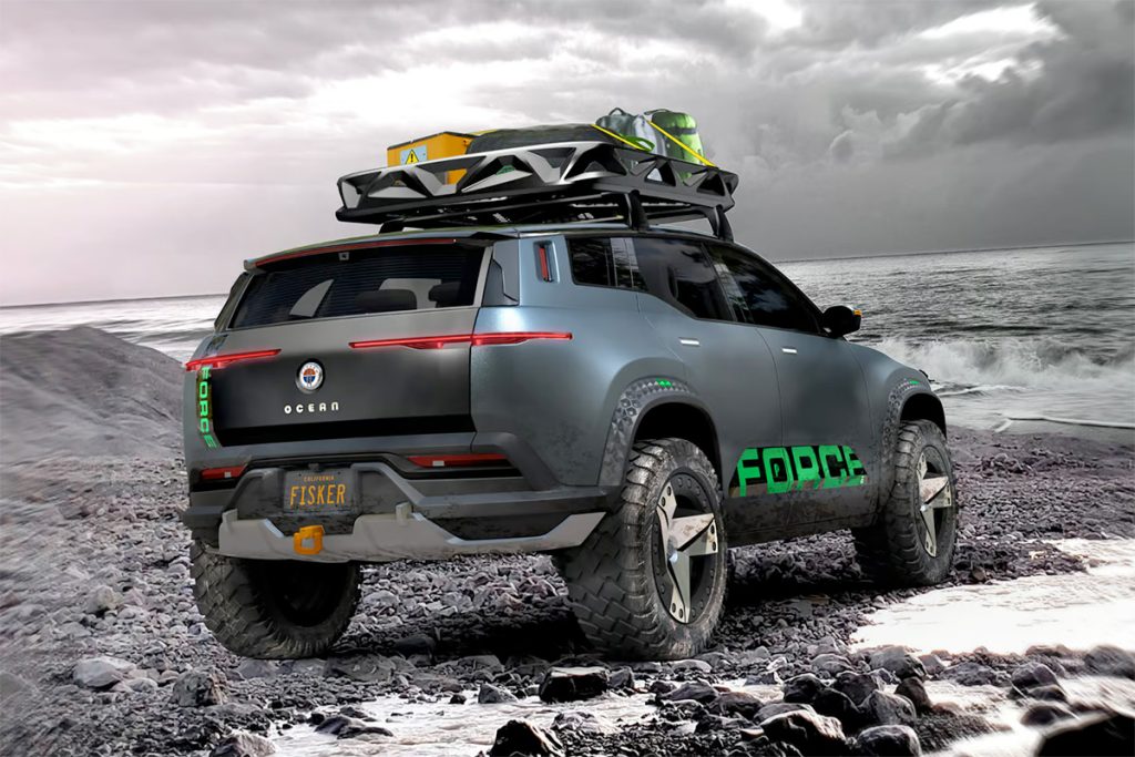 Fisker unveils the Ocean Force E off-roader, aiming to transform the EV ...