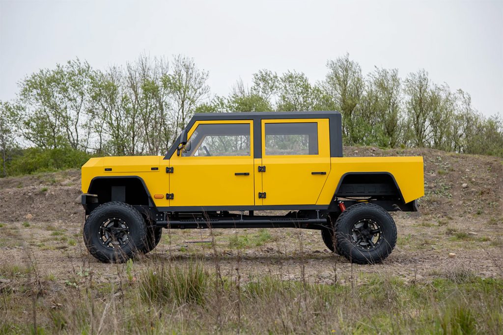Munro Vehicles debuts its second electric 4x4: The MK 1 Pick-Up
