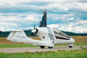 Wingless, compact gyroplane is a revolutionary personal aircraft for ...