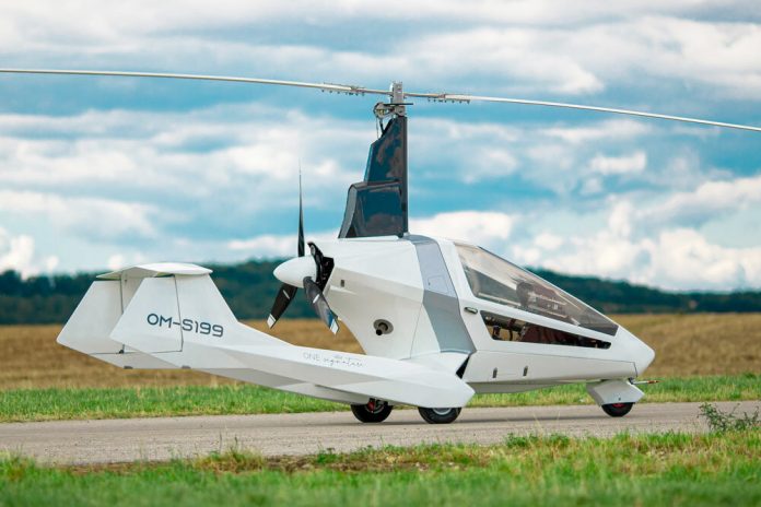Wingless, compact gyroplane is a revolutionary personal aircraft for ...