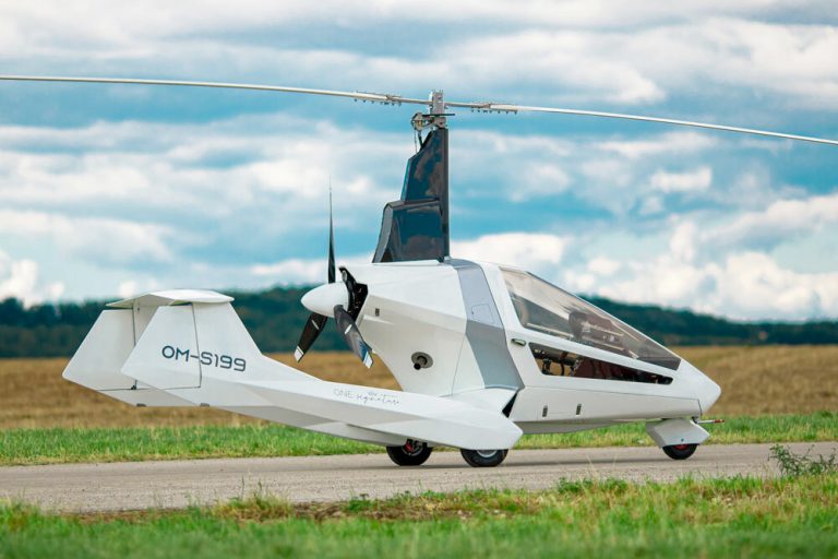 Wingless, compact gyroplane is a revolutionary personal aircraft for ...