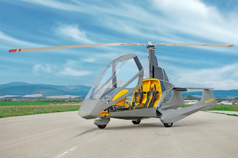 Wingless, compact gyroplane is a revolutionary personal aircraft for ...