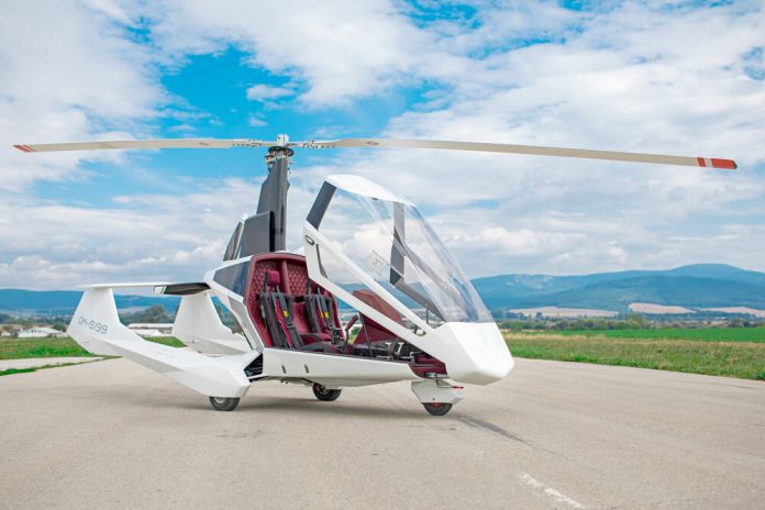 Wingless, compact gyroplane is a revolutionary personal aircraft for ...