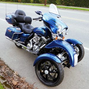 The three-wheel motorcycle conversion that lets you lean