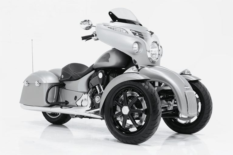The three-wheel motorcycle conversion that lets you lean