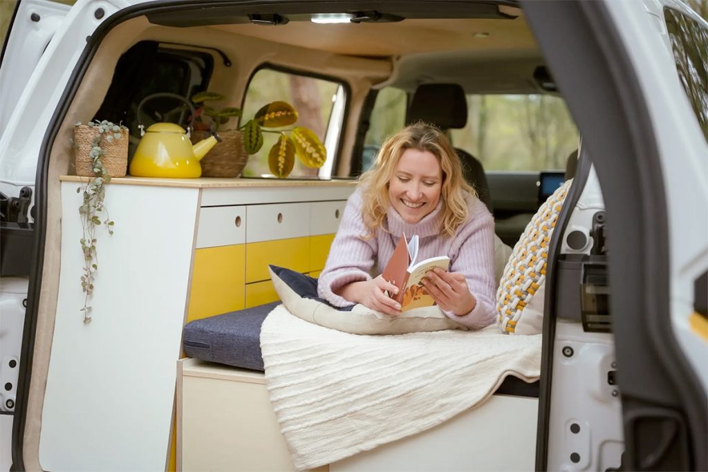 VW ID. Buzz electric camper van is a vibrant fusion of sustainability ...