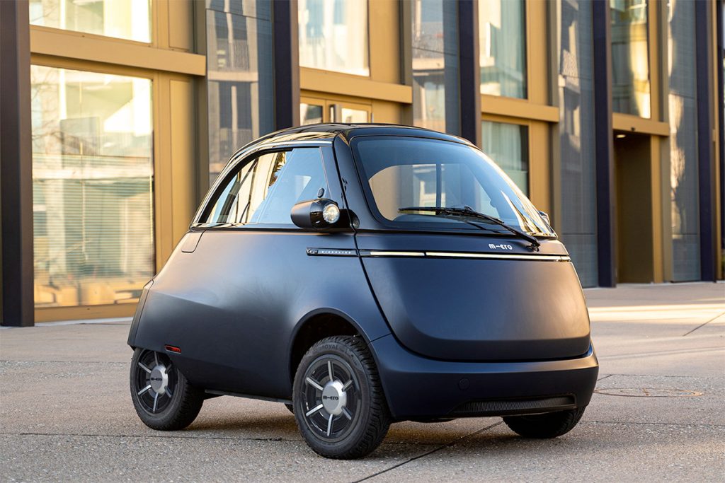 Microlino 2.0: Bridging the gap between motorbike and car