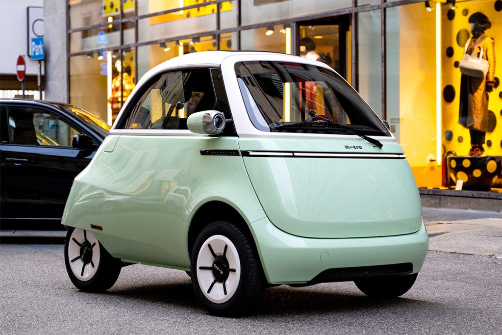 Microlino 2.0: Bridging the gap between motorbike and car