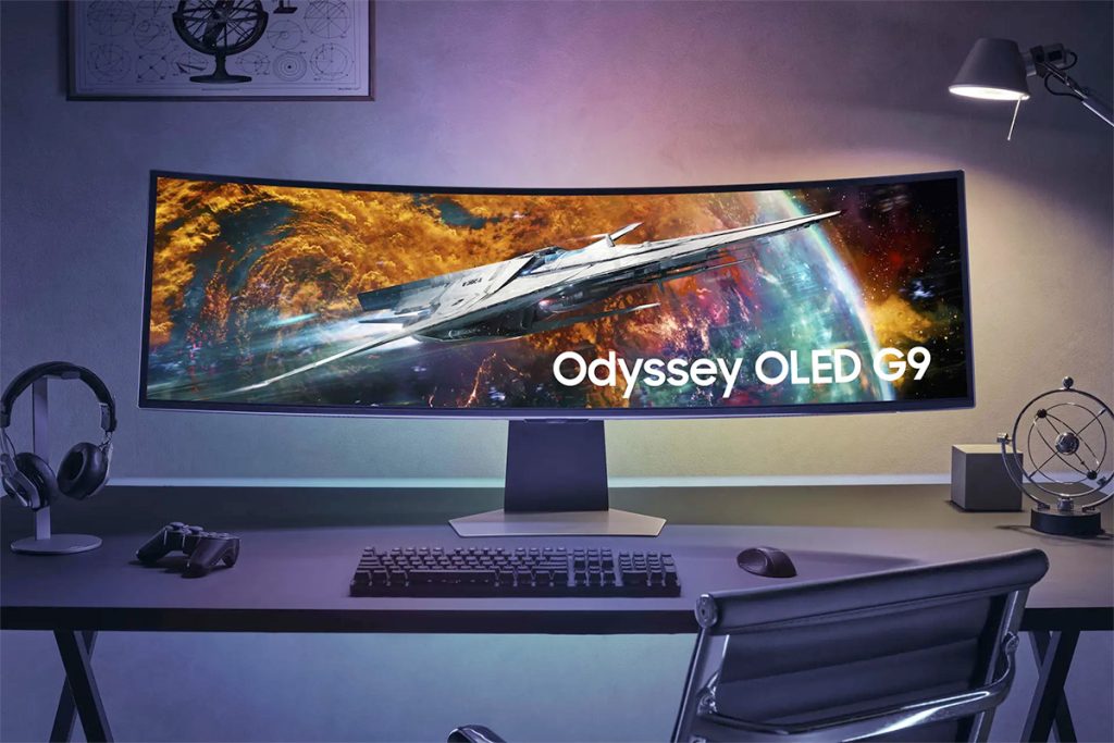 Samsung's colossal ultra-wide gaming monitor is now available for pre-order