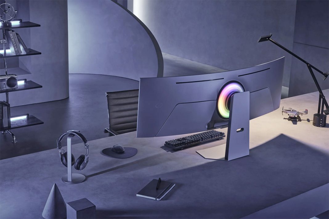 Samsung's colossal ultra-wide gaming monitor is now available for pre-order