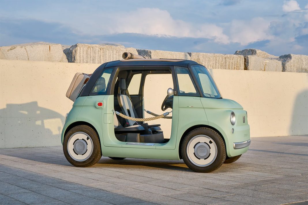 Fiat unveils urban-mobility solution: The Topolino electric quadricycle