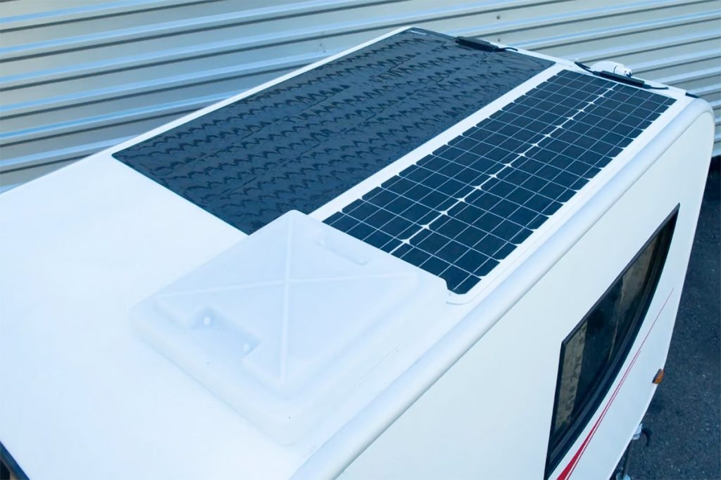 Hupi solar-topped ebike camping trailer for multi-day tours
