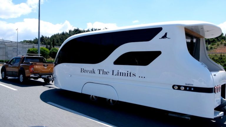SealVans amphibious caravans combine the features of a boat and a ...