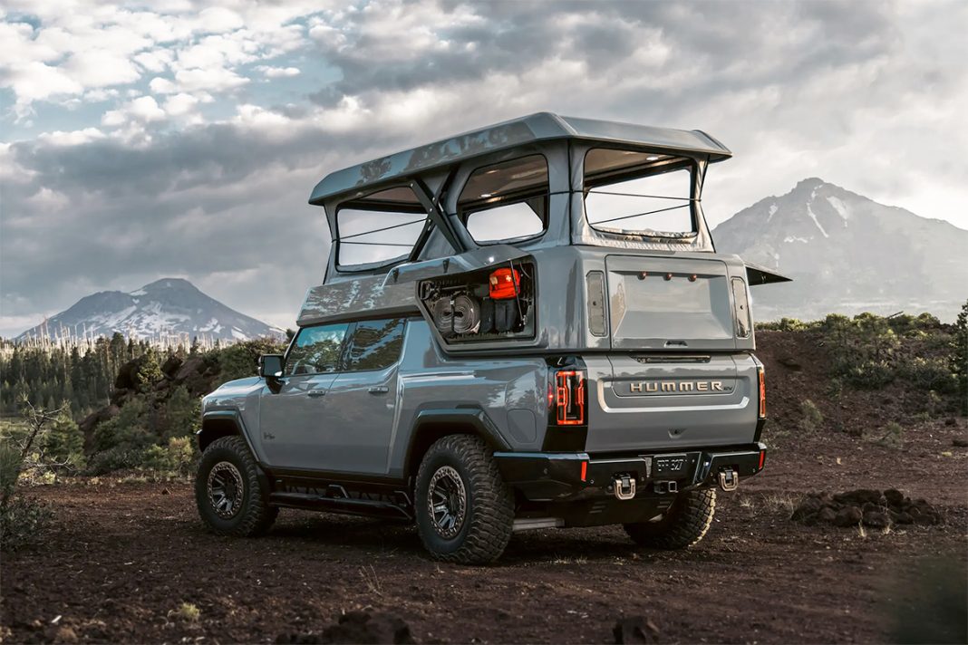 EarthCruiser transforms GMC Hummer EV into an all-electric off-grid ...